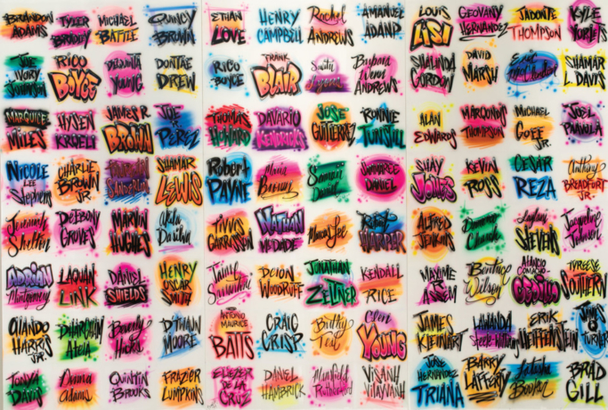 Brandon In Graffiti Writing