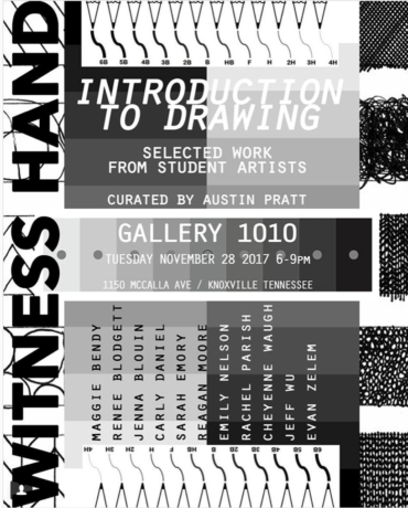 Witness Hand: Introduction to Drawing - Exhibitions - LOCATE Arts